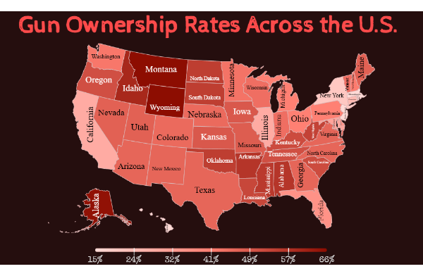 gallery | Gun Ownership Rates Across the U.S.